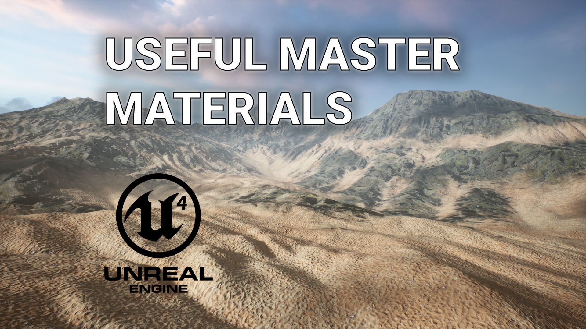 3D model Unreal Engine 4 - Useful Master Materials VR / AR / low-poly | CGTrader