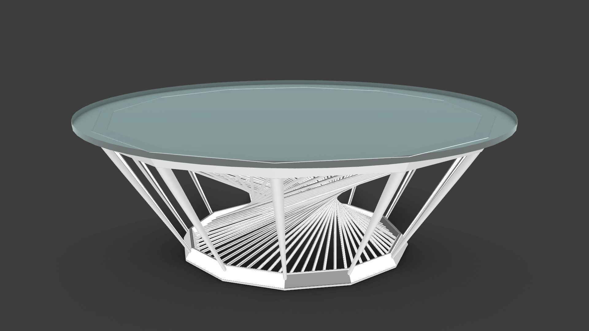 Spiral table - Rhinoceros 3D model | CGTrader