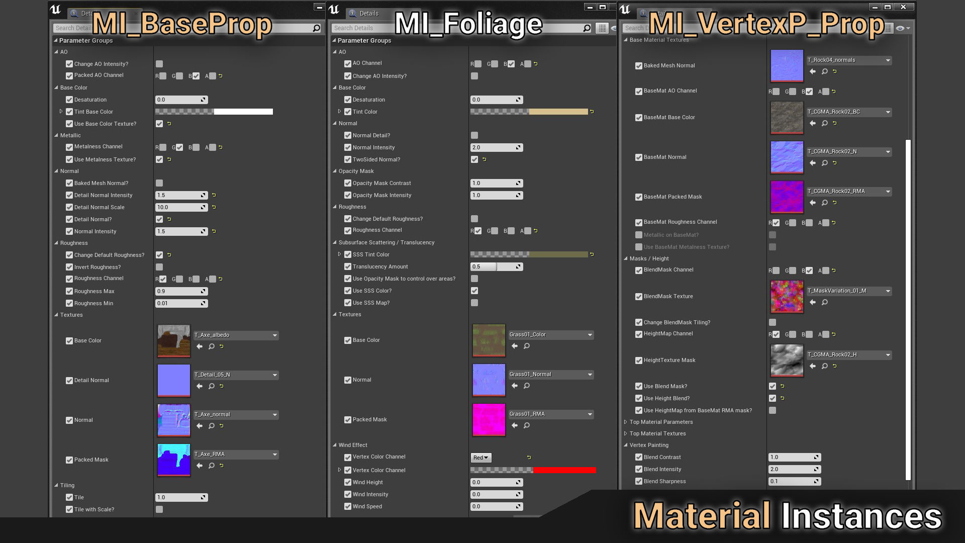 3D model Unreal Engine 4 - Useful Master Materials Updated Version VR ...