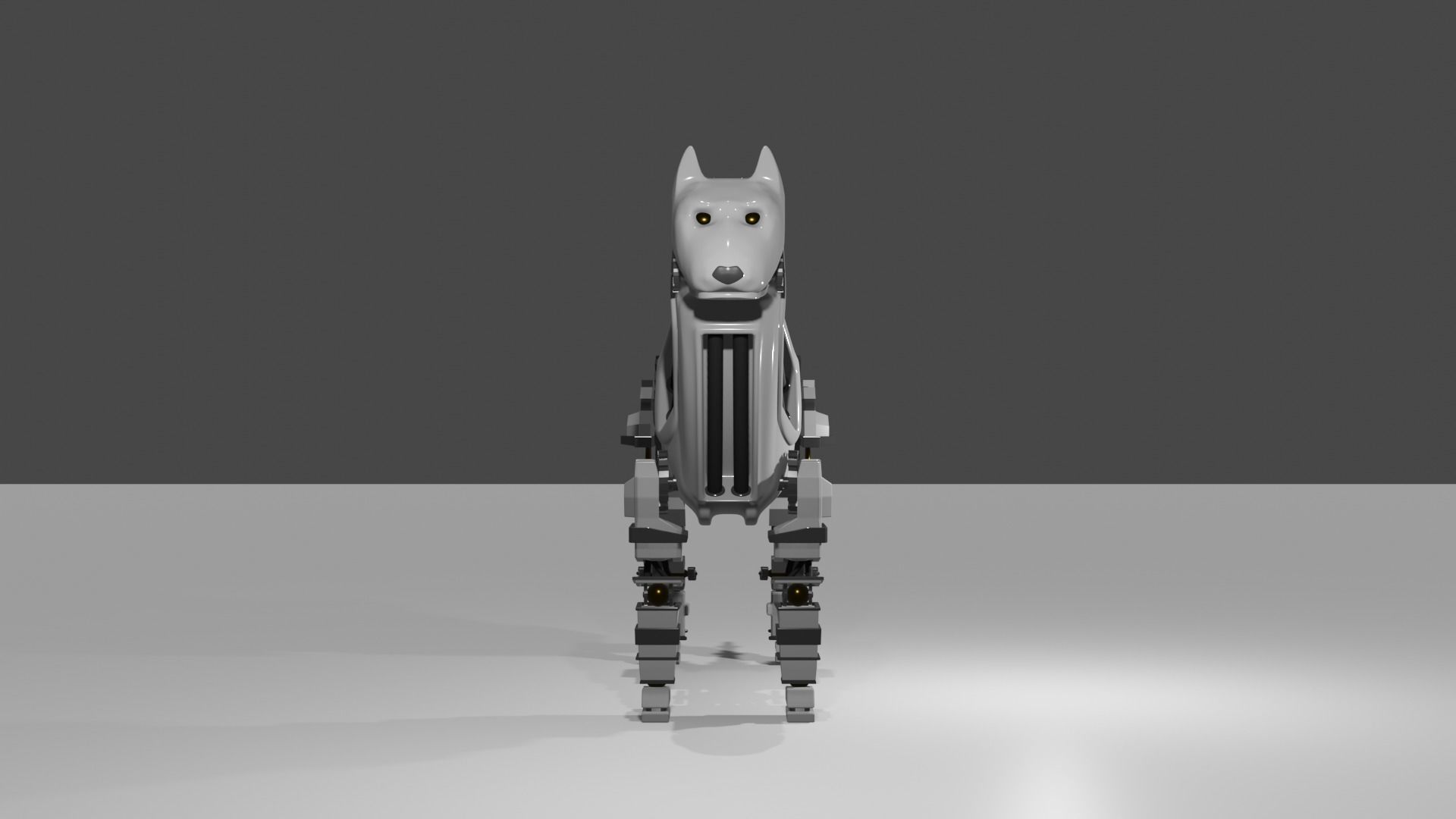 Robot Dog 3D model rigged | CGTrader