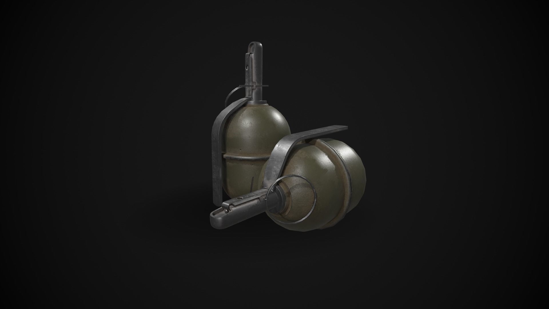 3D model Hand grenade RGD-5 VR / AR / low-poly | CGTrader