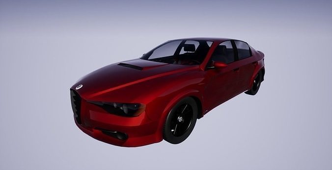 3D model Car Rigged With LOD for Game VR / AR / low-poly | CGTrader