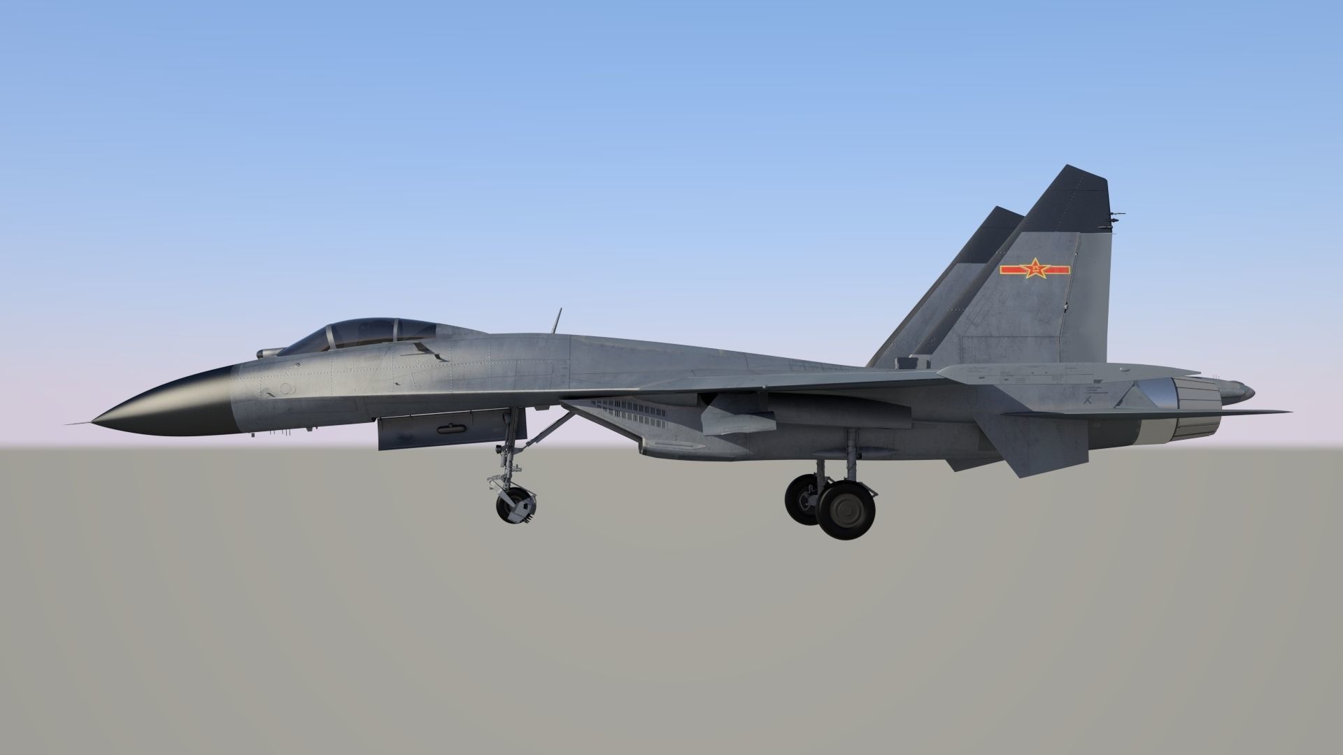 J11 Fighter Plane 3D model | CGTrader