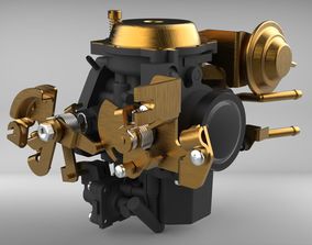 Animated Carburetor 3D Models | CGTrader