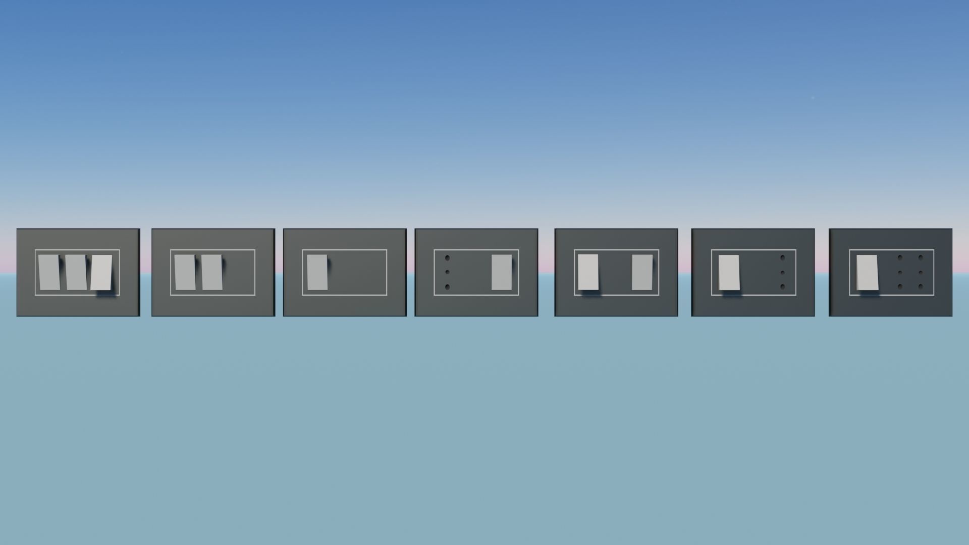 3D model Electric Wall Socket Switch 3D models VR / AR / low-poly ...