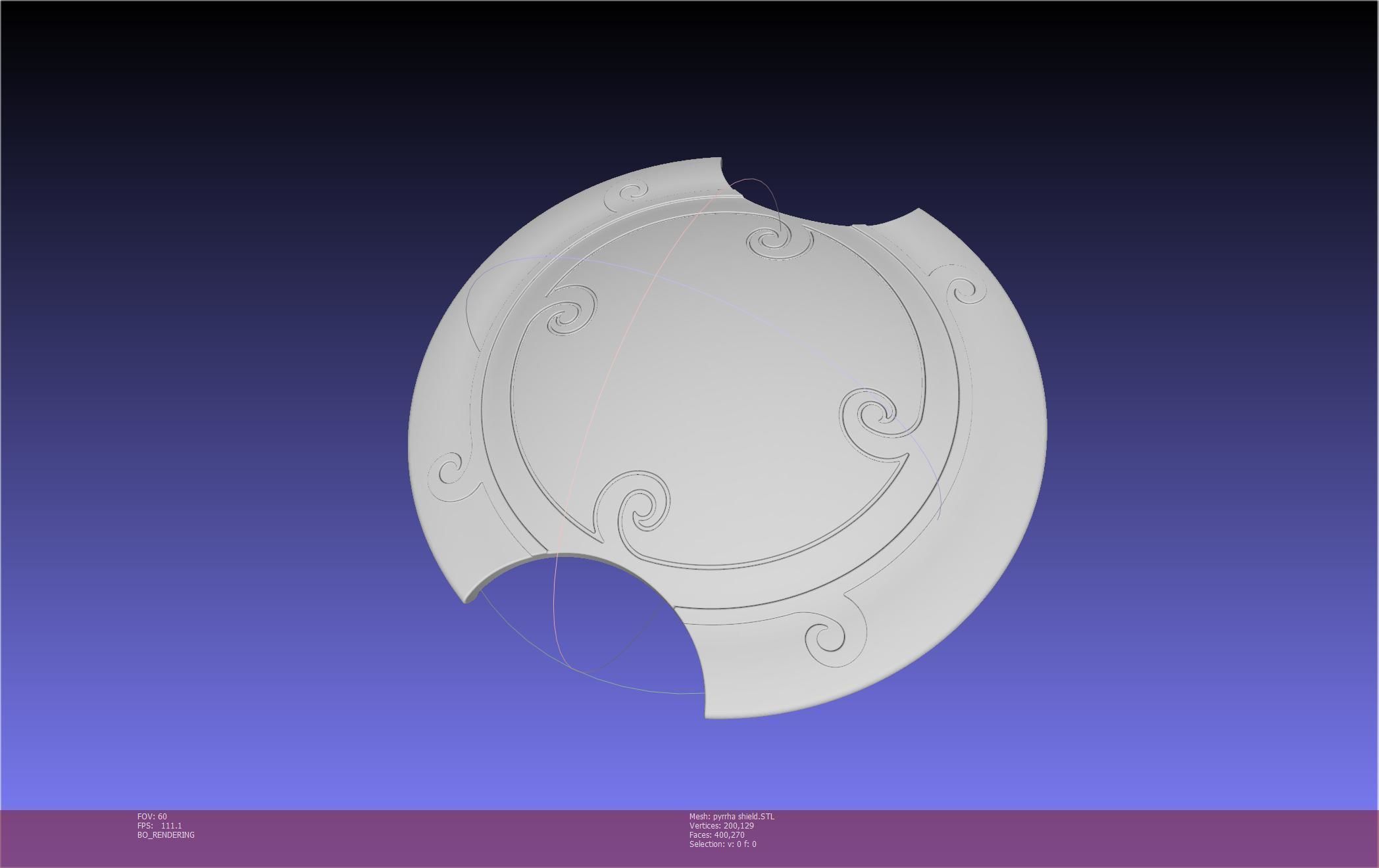 RWBY Pyrrha Nikos Shield Printable Assembly 3D model 3D printable ...