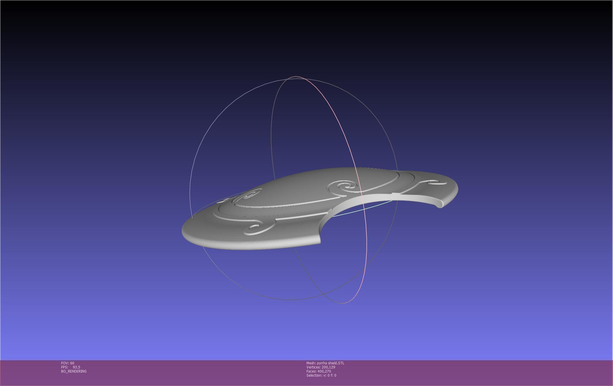 RWBY Pyrrha Nikos Shield Printable Assembly 3D model 3D printable ...