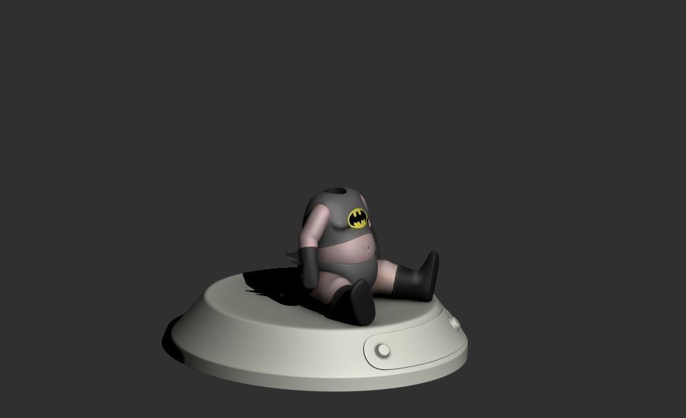 Painted Baby Batman 3D model 3D printable | CGTrader