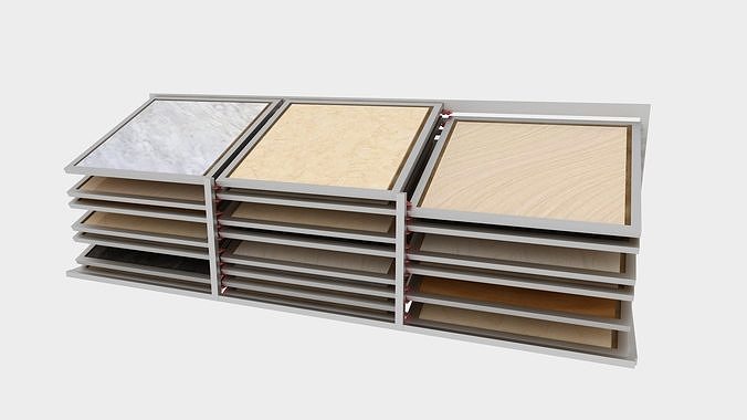 Tiles Rack 3D model | CGTrader