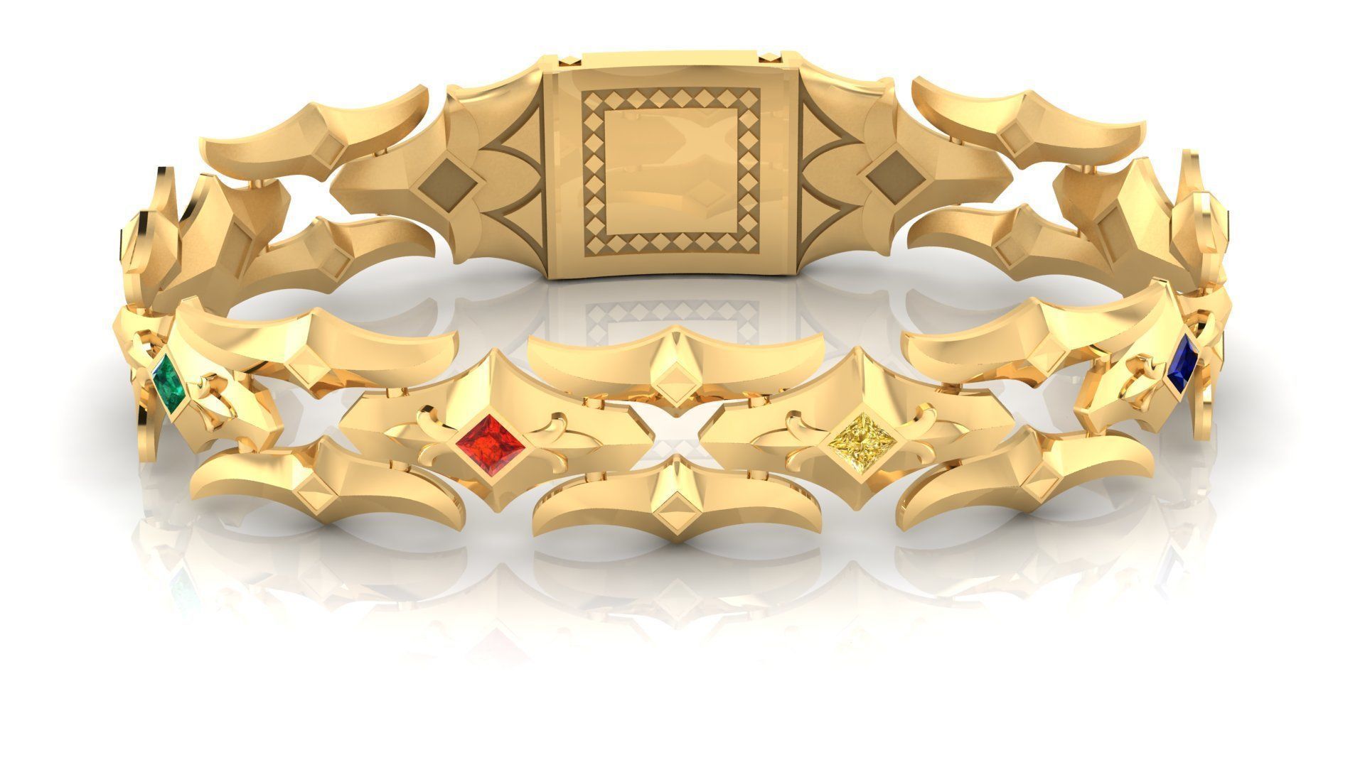 Bracelet a Monkey 3D model 3D printable | CGTrader