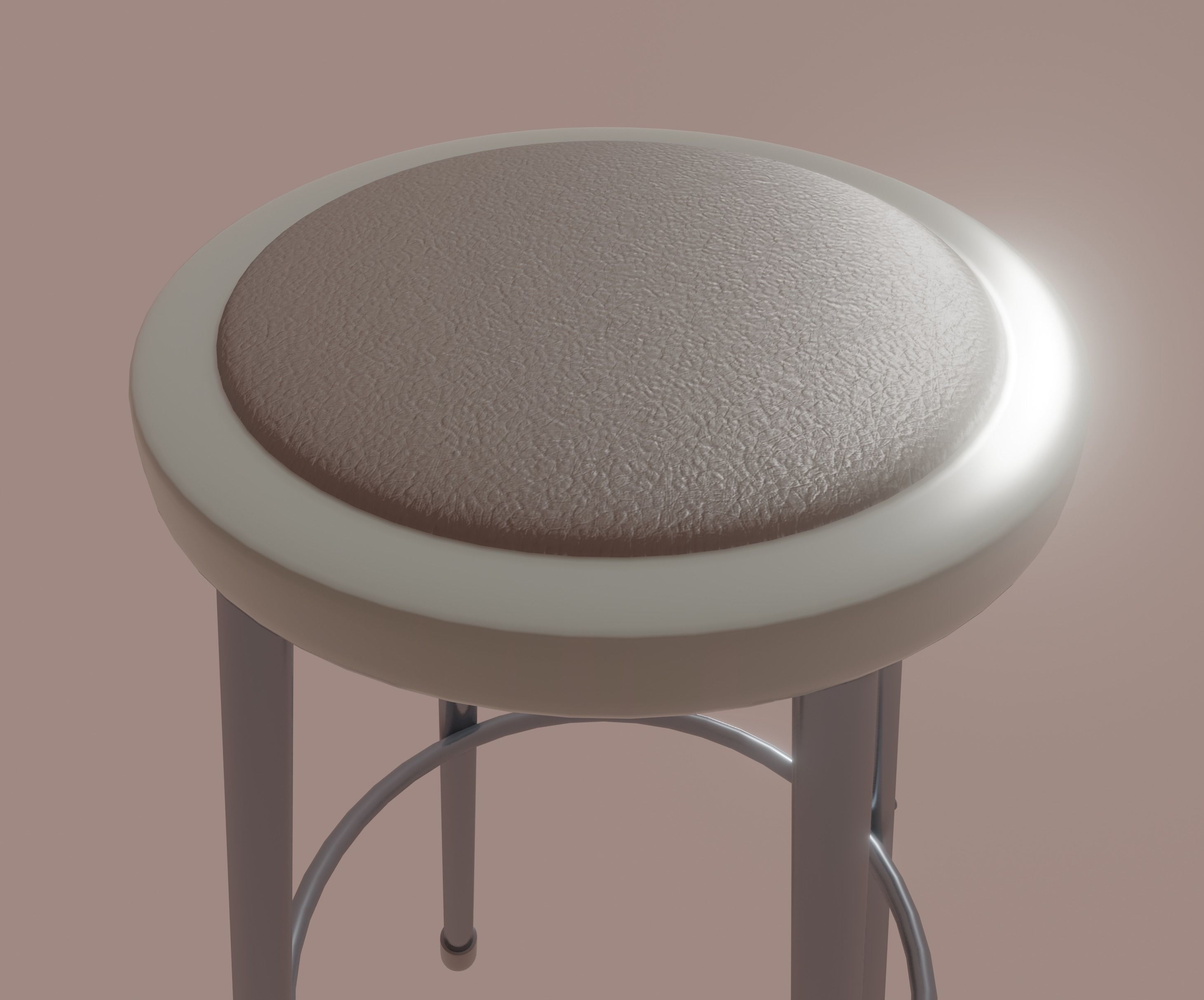 3D model Science Stool VR / AR / low-poly | CGTrader