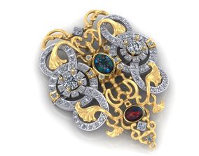 Brooches 3D Printing Models | CGTrader