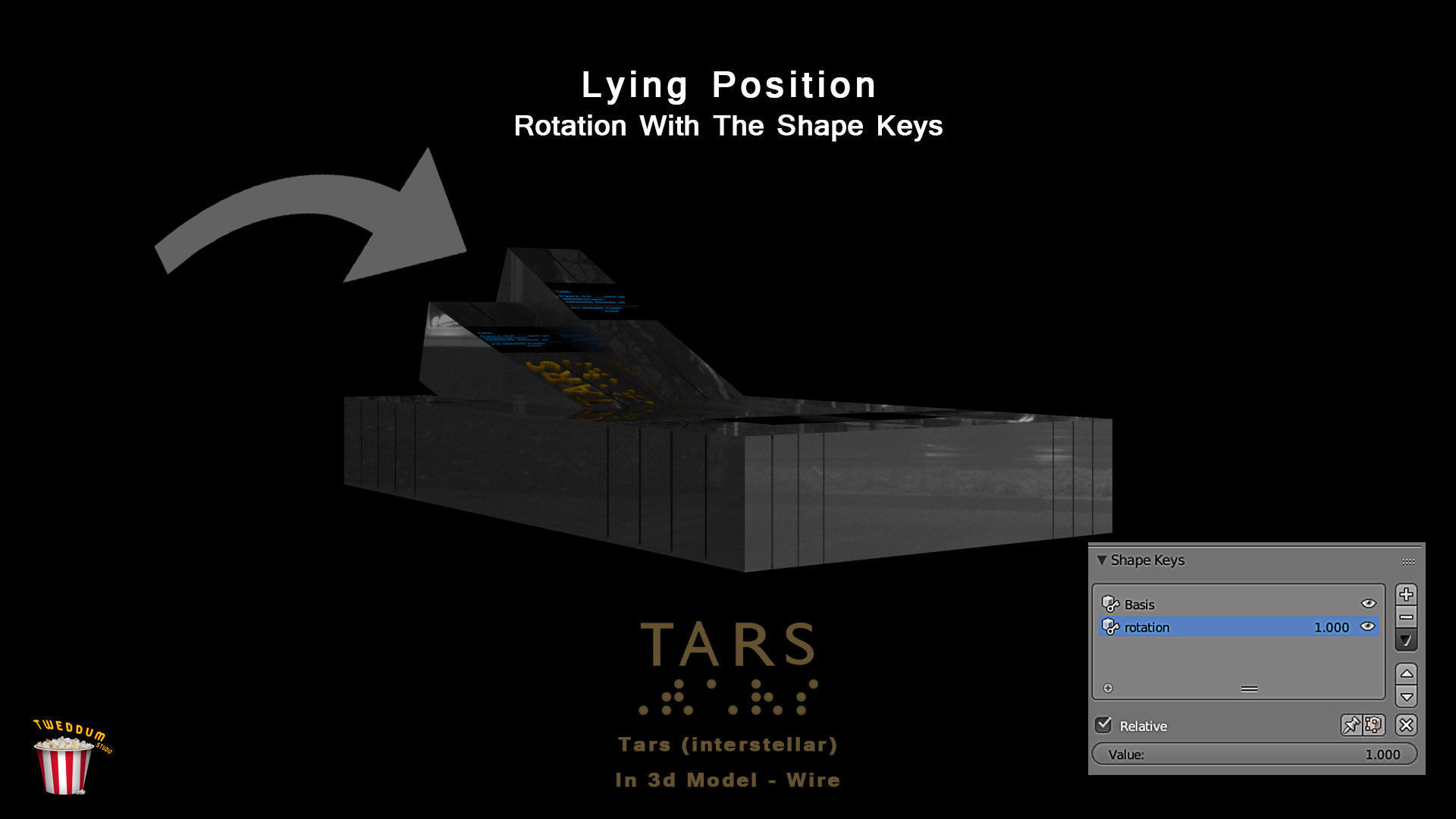 Tars Robot - Interstellar 3D model animated | CGTrader