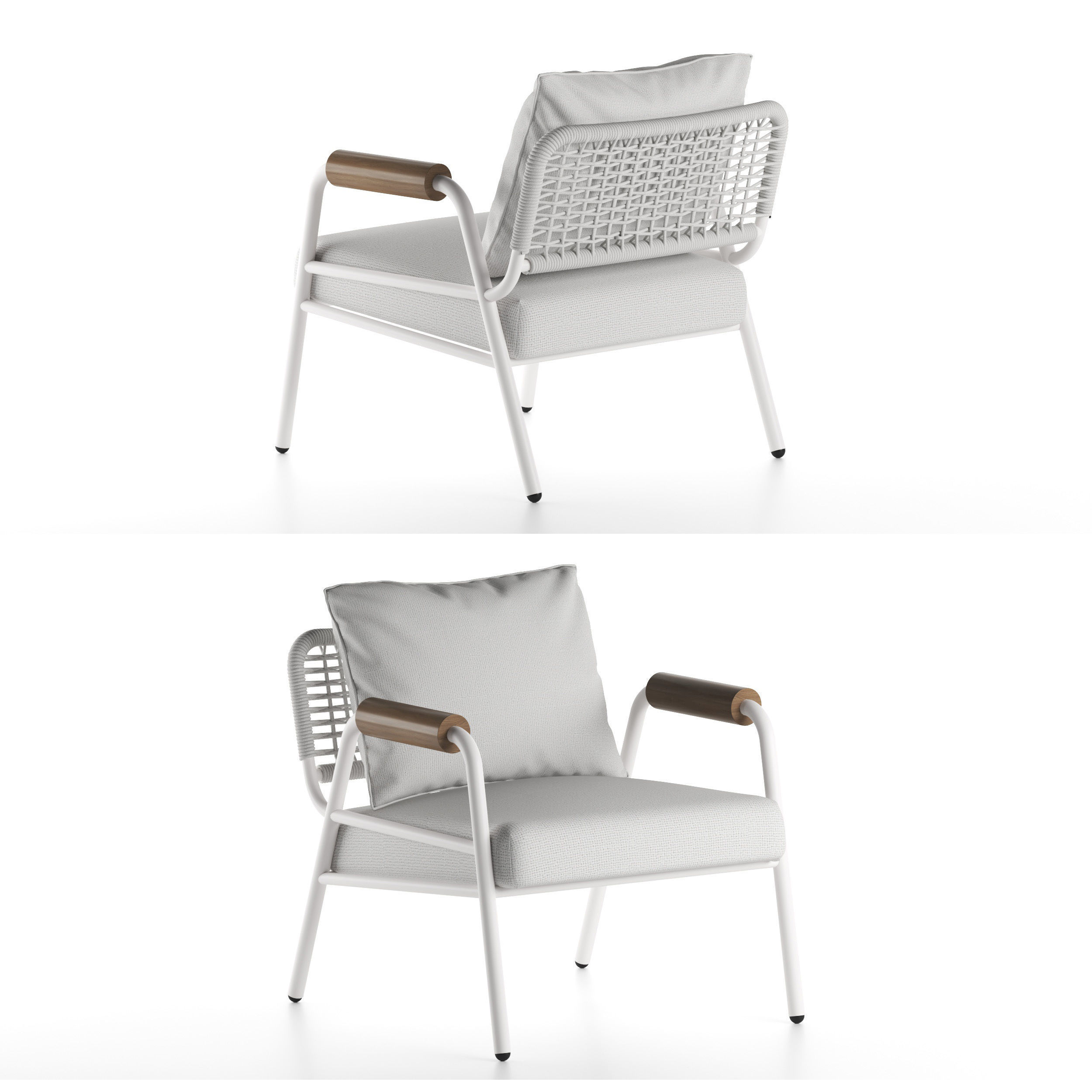 Meridiani Zoe Wood Open Air 3D model | CGTrader