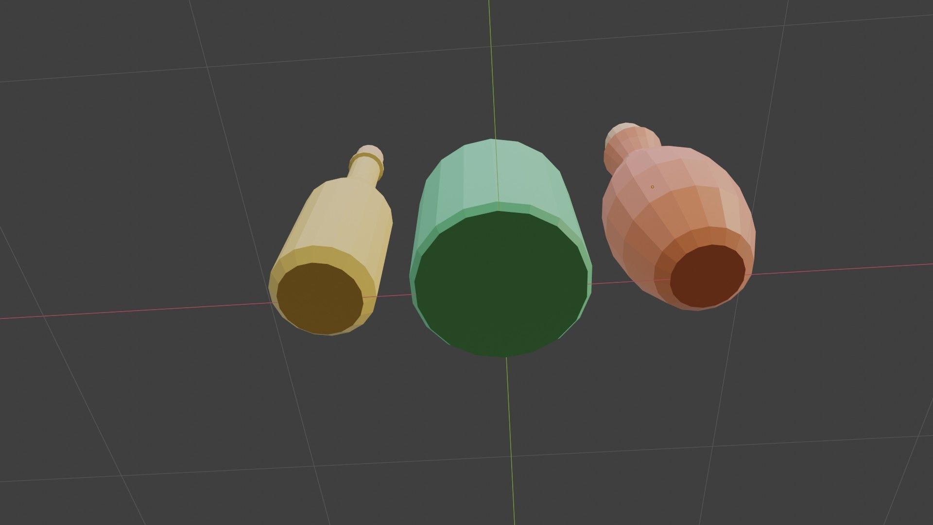 3D model Low poly potion bottle 4 VR / AR / low-poly | CGTrader