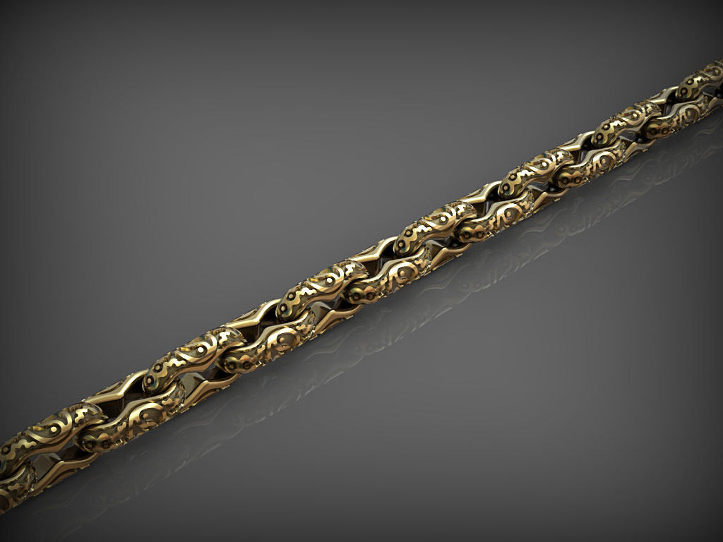 Chain Link 177 3D model 3D printable | CGTrader