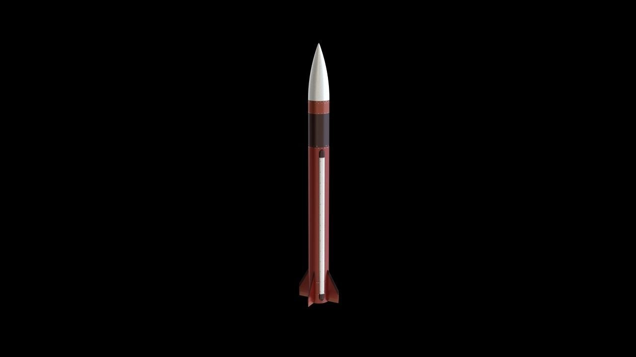 PAC-2 Missile 3D model | CGTrader