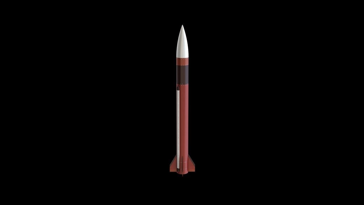 PAC-2 Missile 3D model | CGTrader