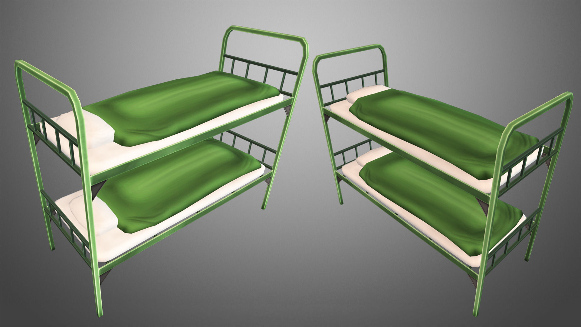 3D model Military Beds VR / AR / low-poly | CGTrader