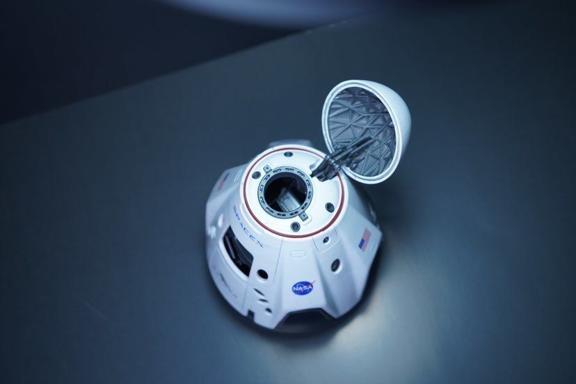 SpaceX Crew Dragon Capsule 3D print model 3D model 3D printable | CGTrader