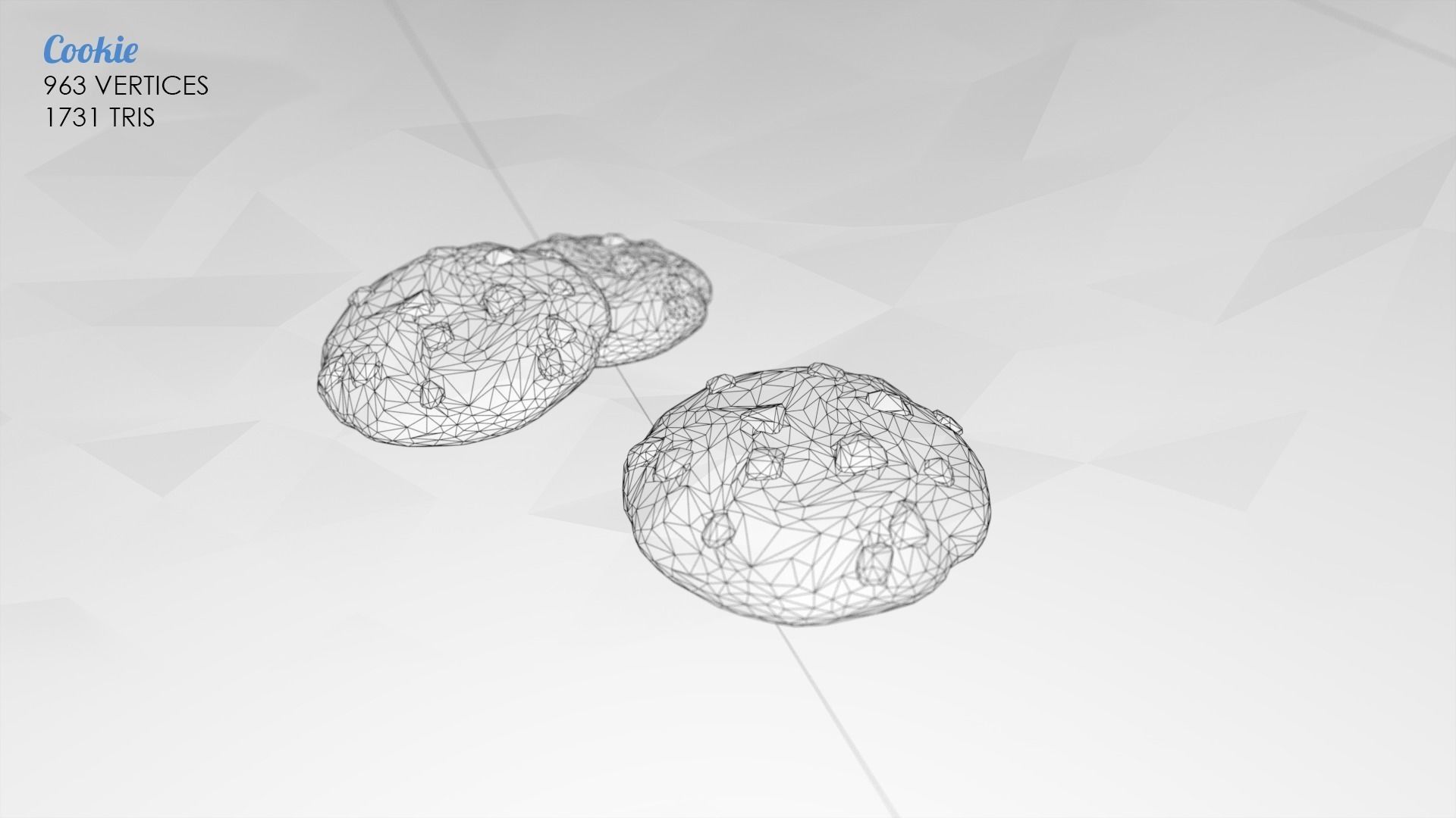 3D model Cartoon Pastries VR / AR / low-poly | CGTrader