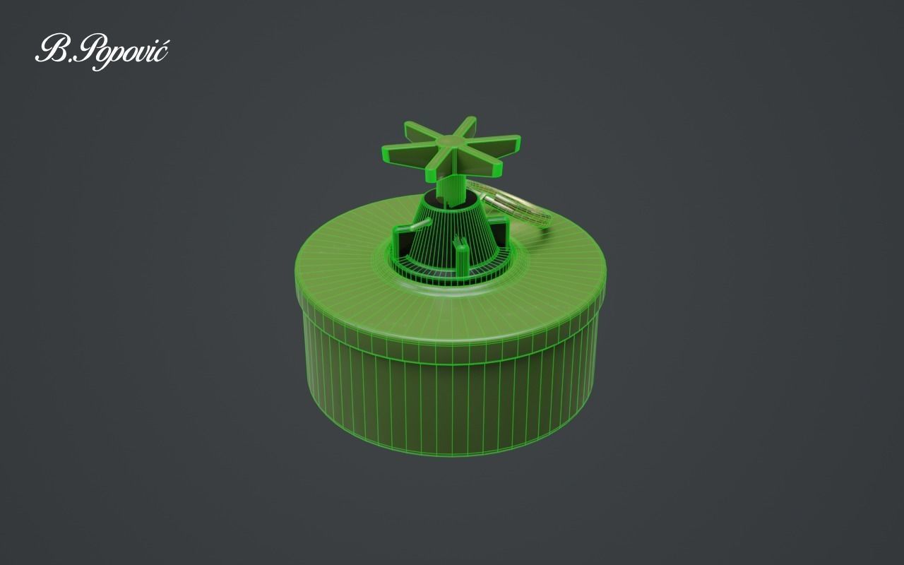 PMA2 Land Mine 3D model | CGTrader