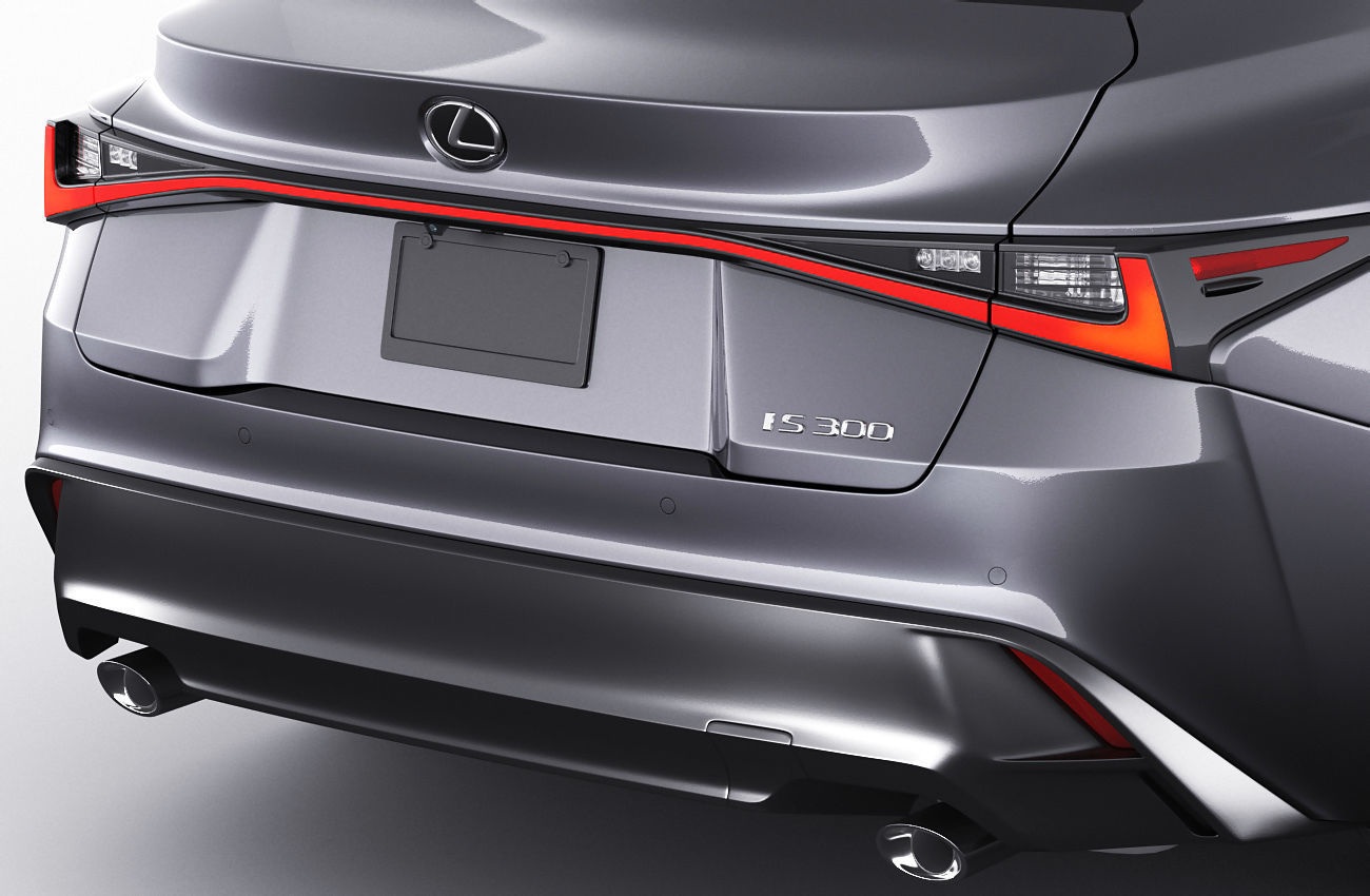 Lexus IS300 2021 3D model | CGTrader