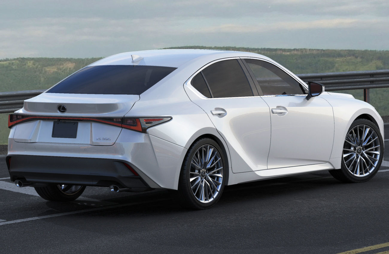 Lexus IS300 2021 3D model | CGTrader