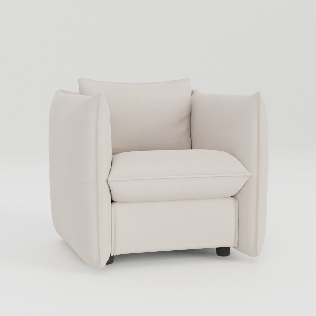 3D model Vitra Mariposa Arm Chair VR / AR / low-poly | CGTrader
