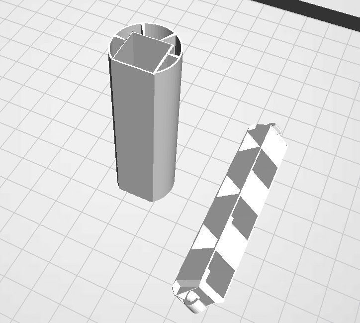 Water magnetizing Linear Halbach magnet array and isolating box 3D ...