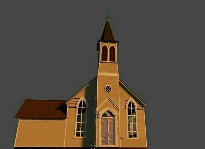 The American Style Church 3D model | CGTrader