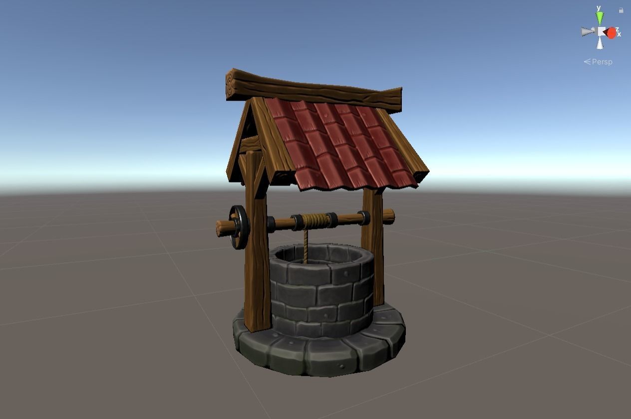 3D model Stylized Well VR / AR / low-poly | CGTrader