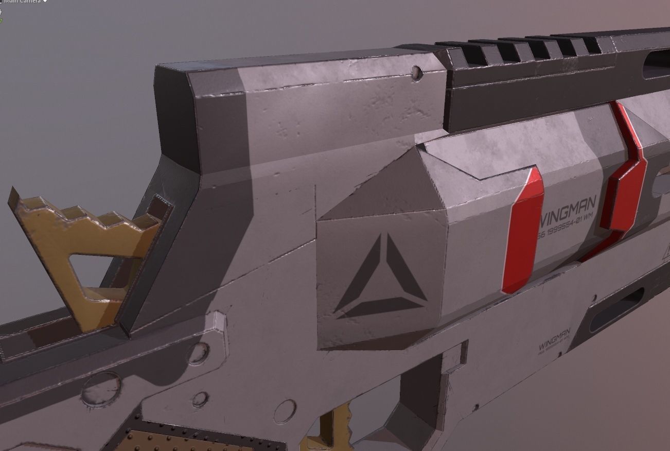 3D model Titanfall Wingman Sci Fi 3D Model VR / AR / low-poly | CGTrader