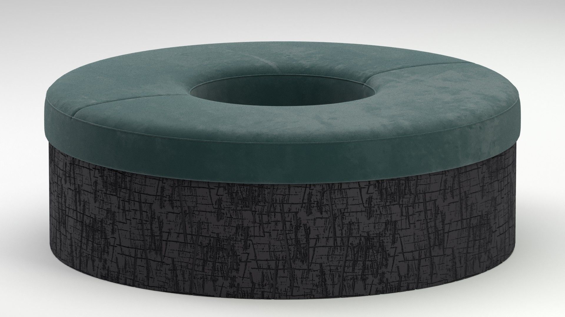 Donut Bench 3D model | CGTrader