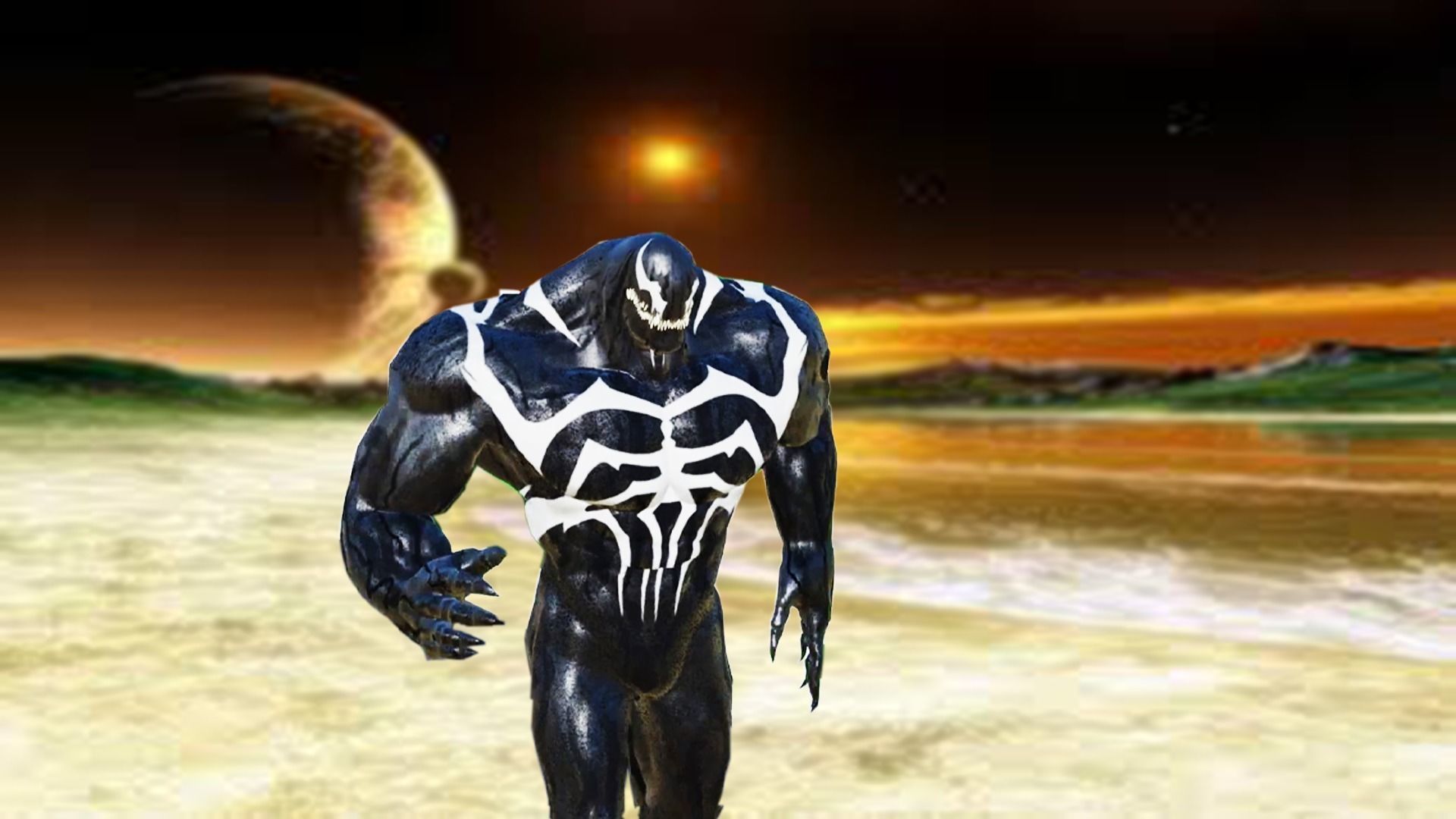 Venom 2020 Rigged model 3D model rigged | CGTrader