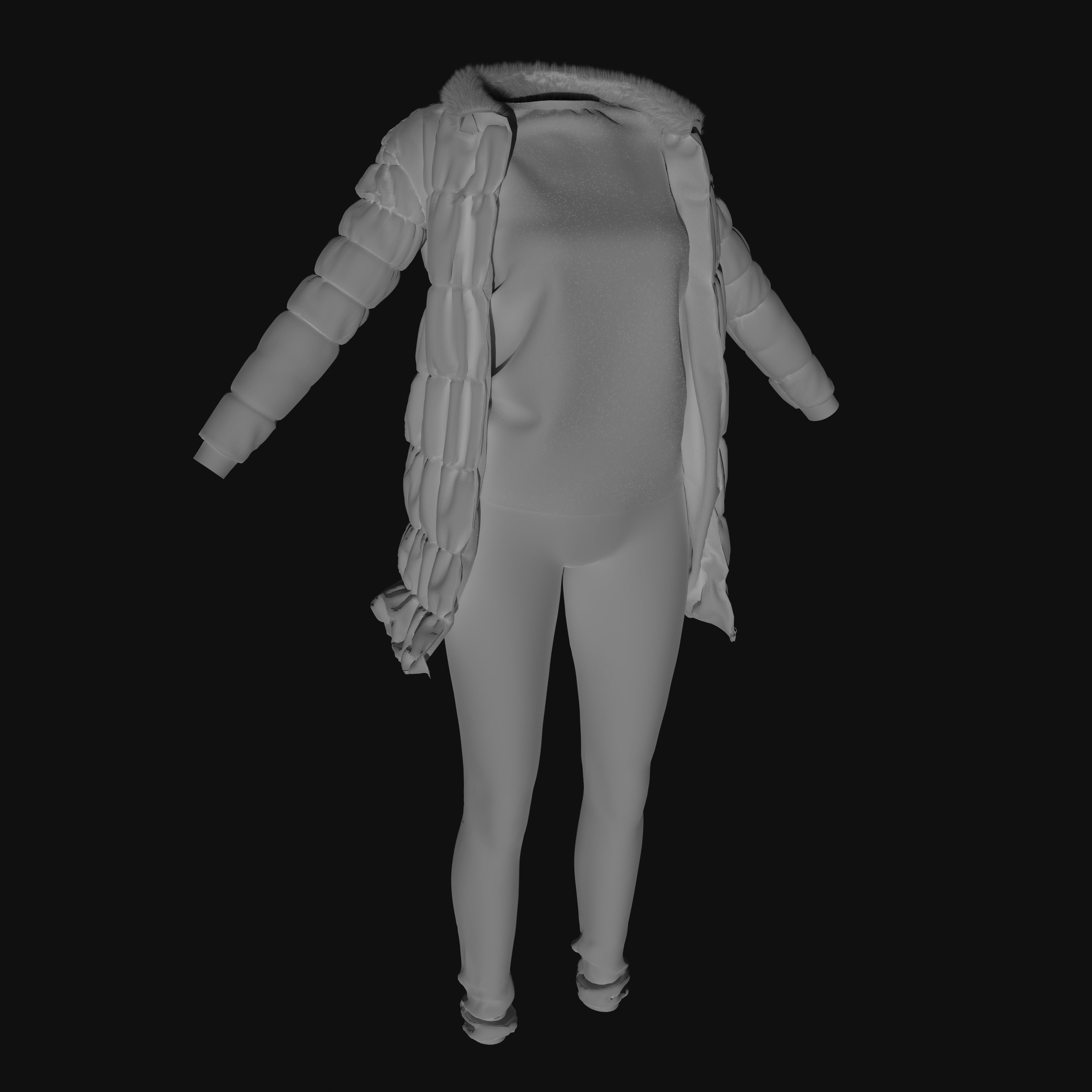 Winter Clothing 3D model | CGTrader