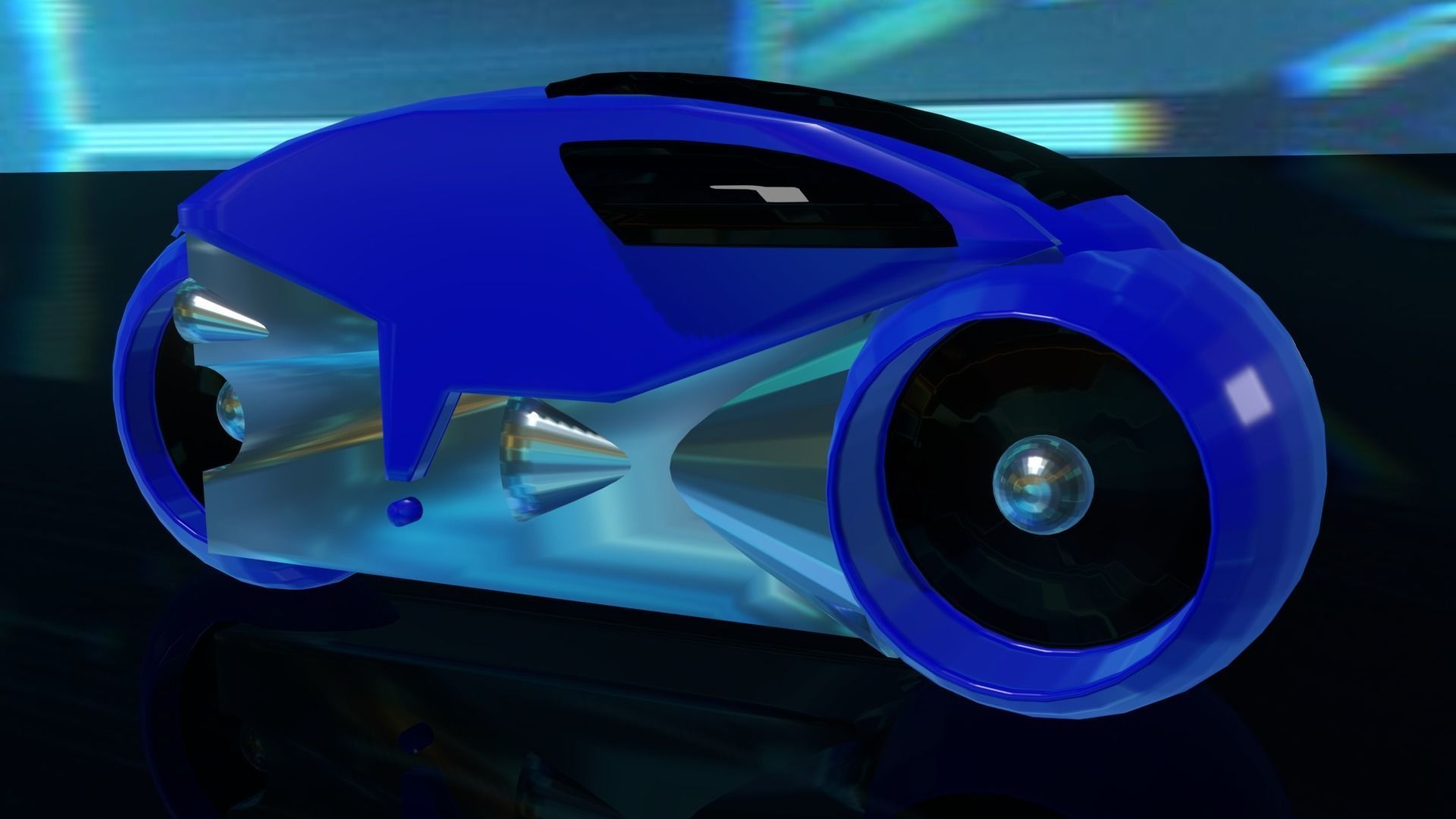 TRON Light Cycle 3D model | CGTrader