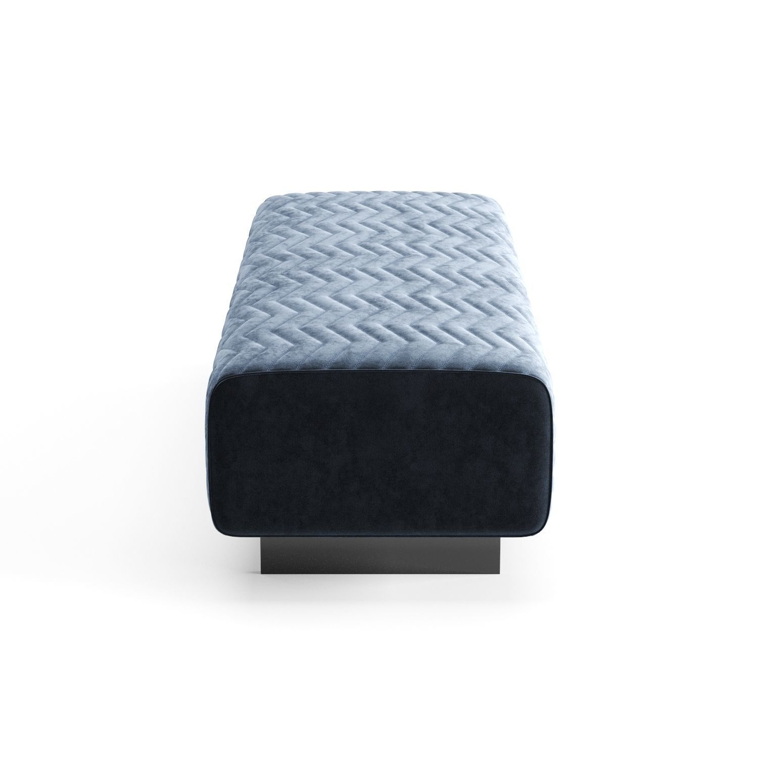 Minotti Quincy Chevron Benches 3D model | CGTrader