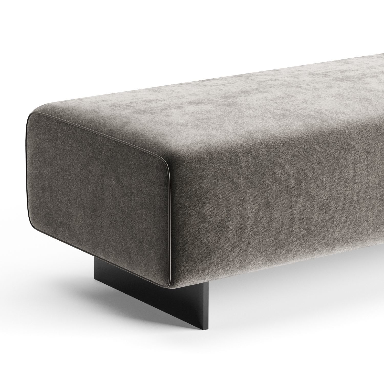 Minotti Quincy Chevron Benches 3D model | CGTrader