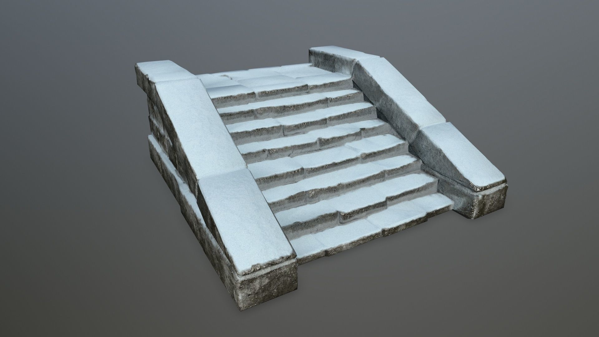 3D model stairs 5 VR / AR / low-poly | CGTrader