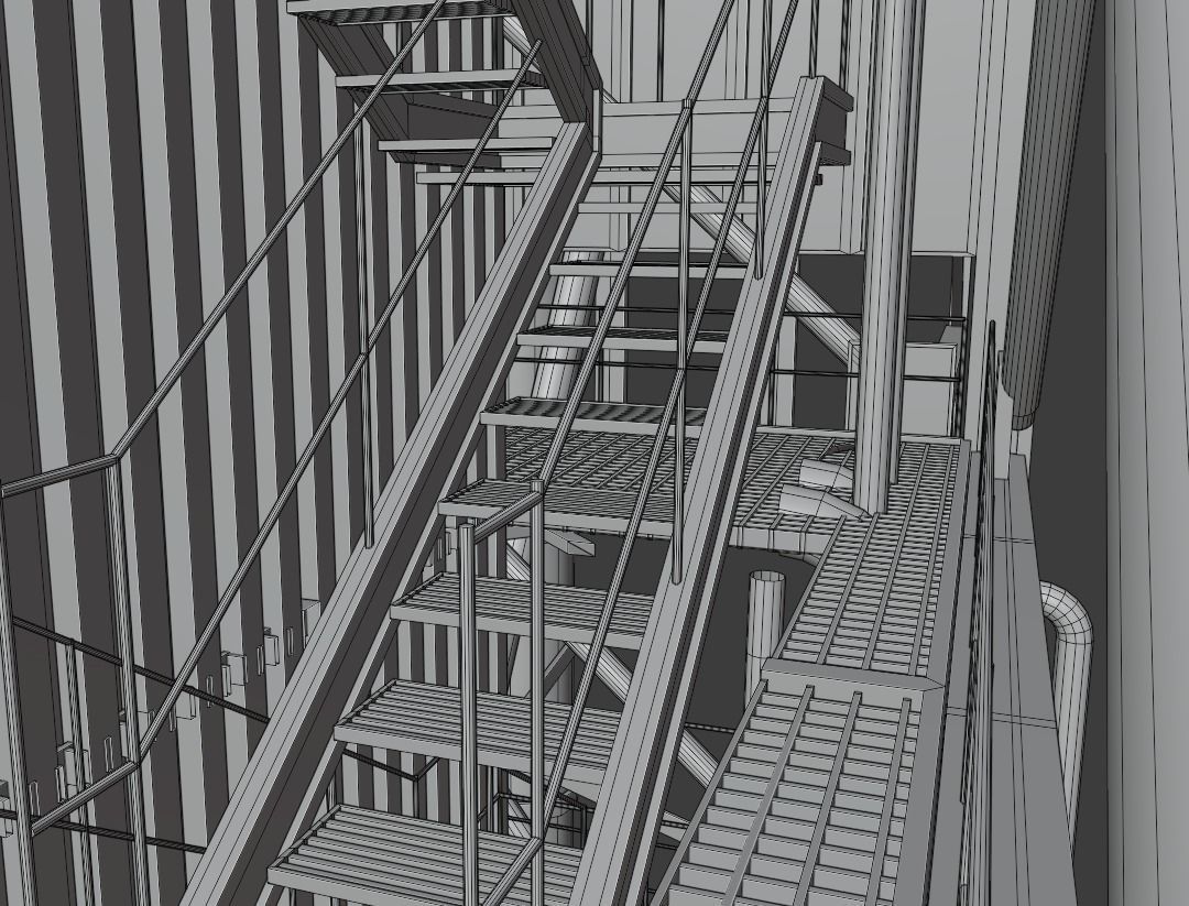 3D model Rocket Launch Tower VR / AR / low-poly | CGTrader