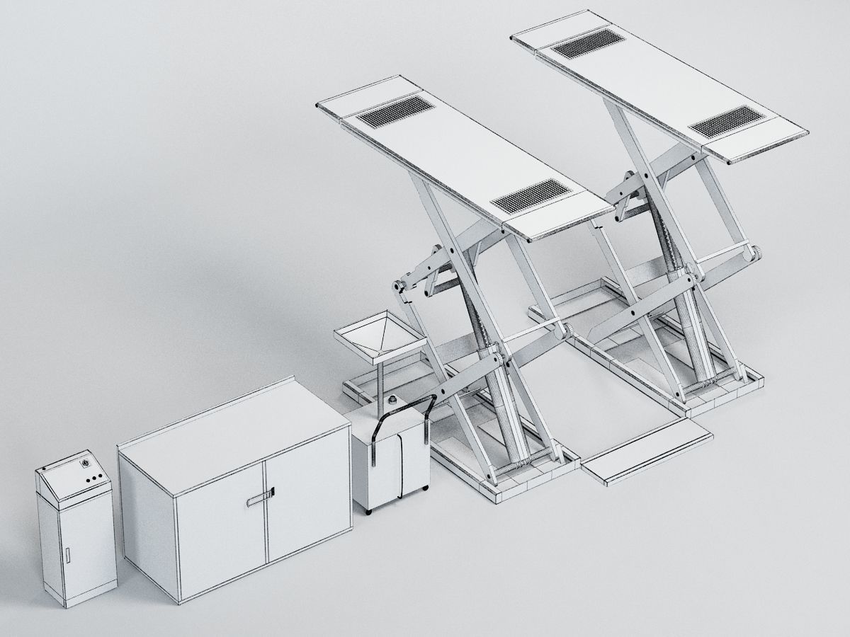 Repair Shop Props 3D model | CGTrader