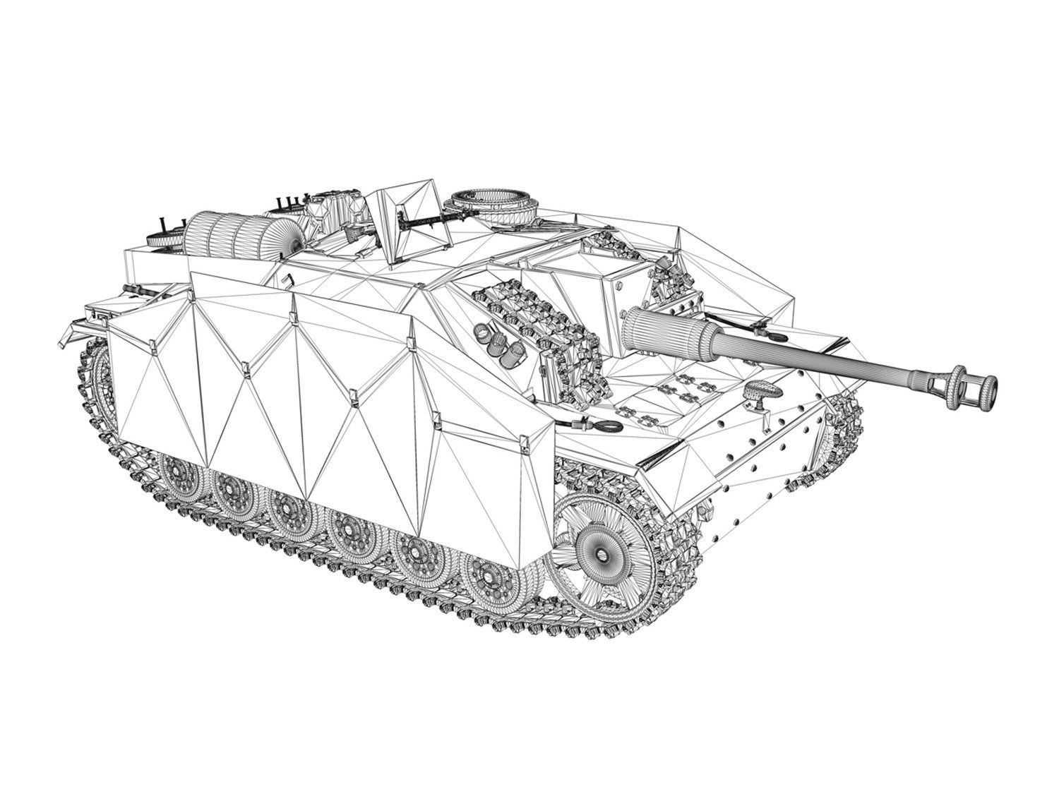StuG III - Ausfuerung G - Early Production 3D model | CGTrader