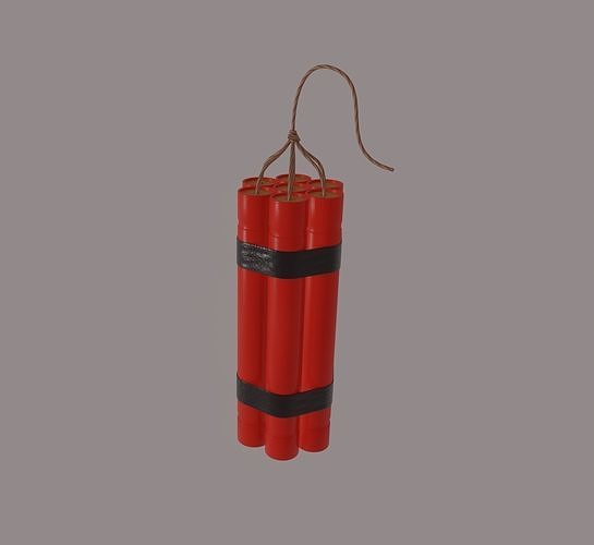 Dynamite Bundle 3D model | CGTrader