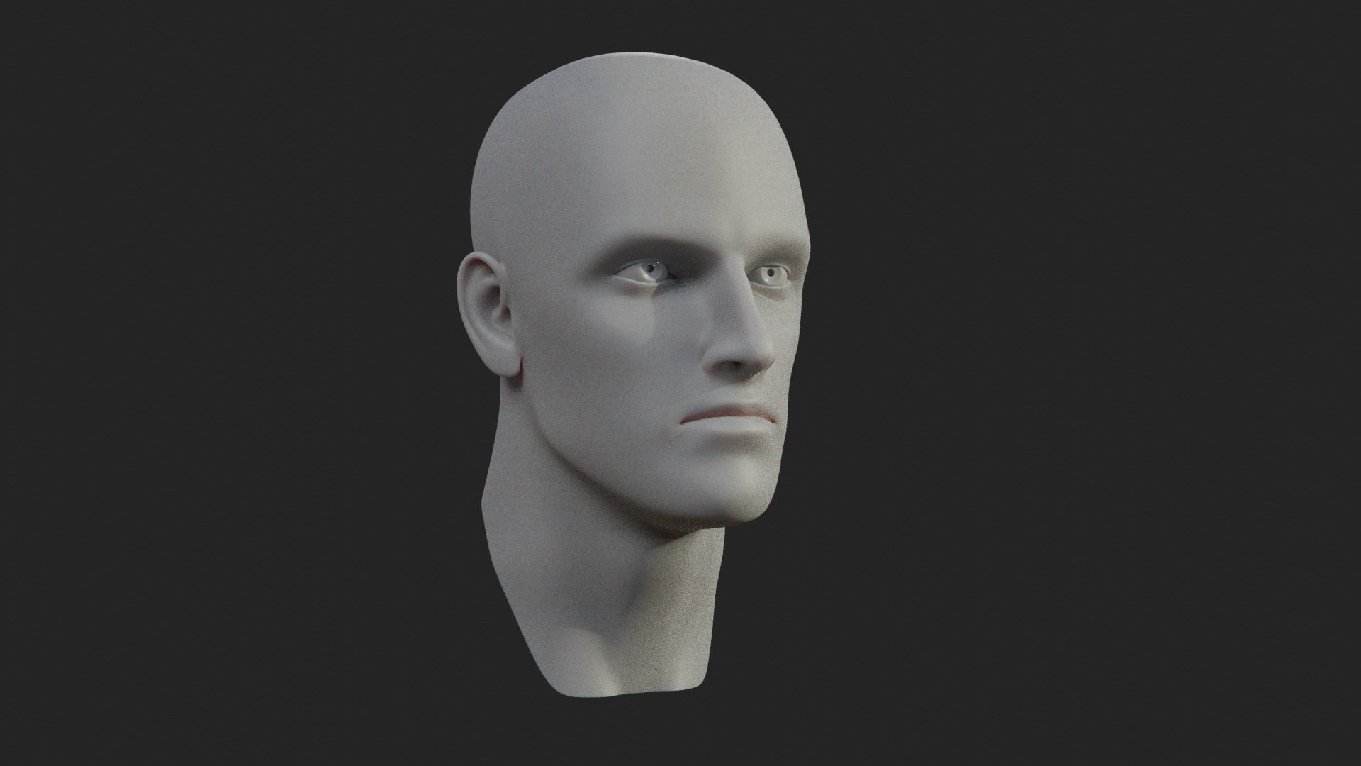 Male Head 3D model | CGTrader