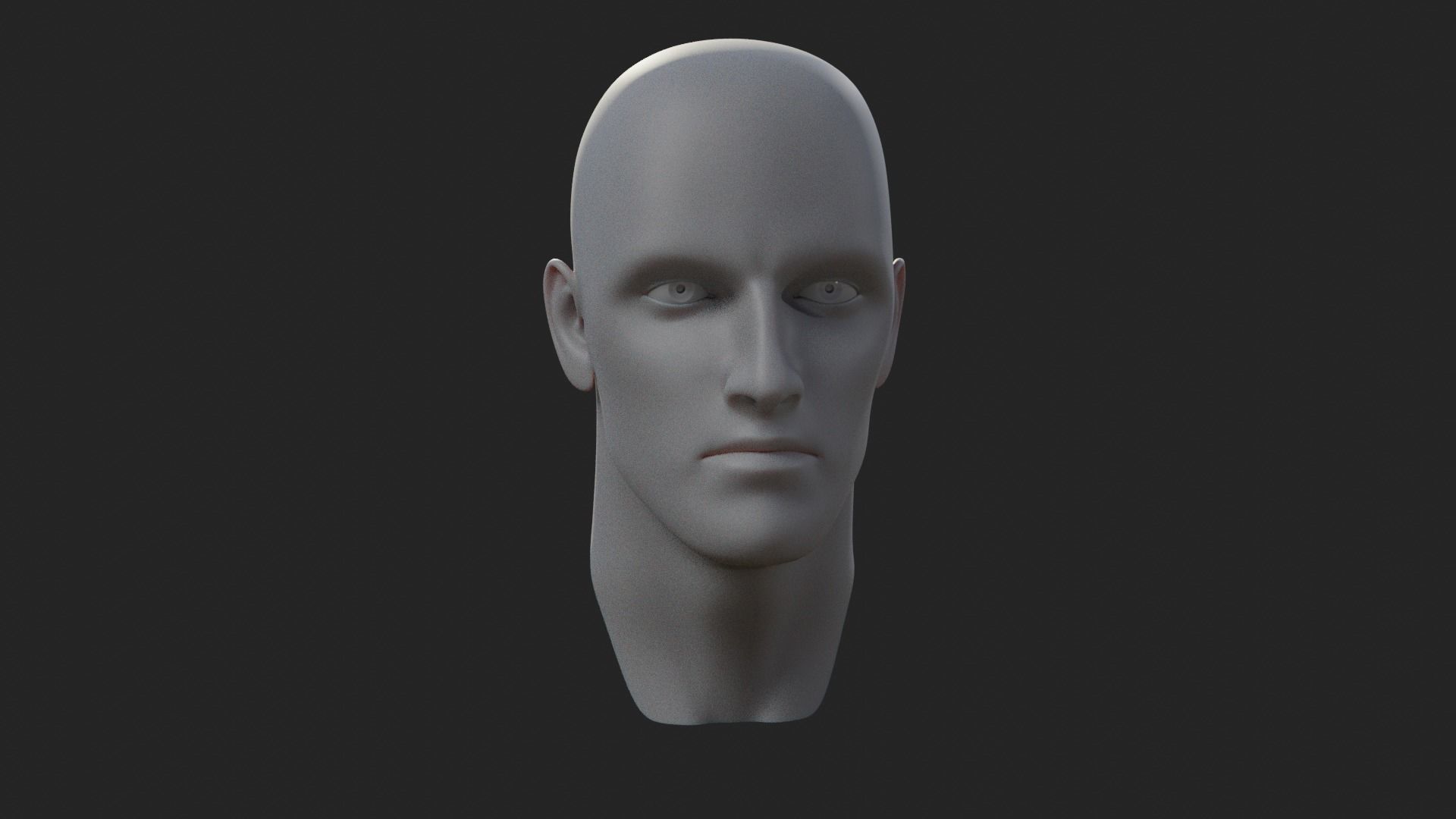 Male Head 3D model | CGTrader