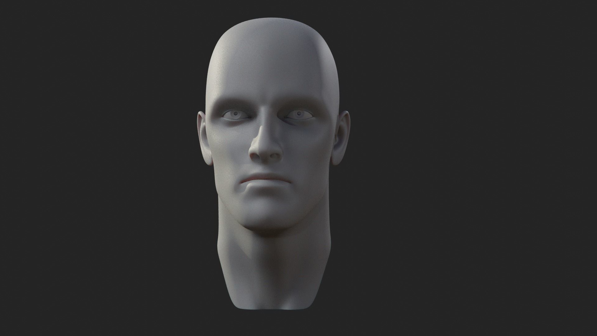 Male Head 3D model | CGTrader