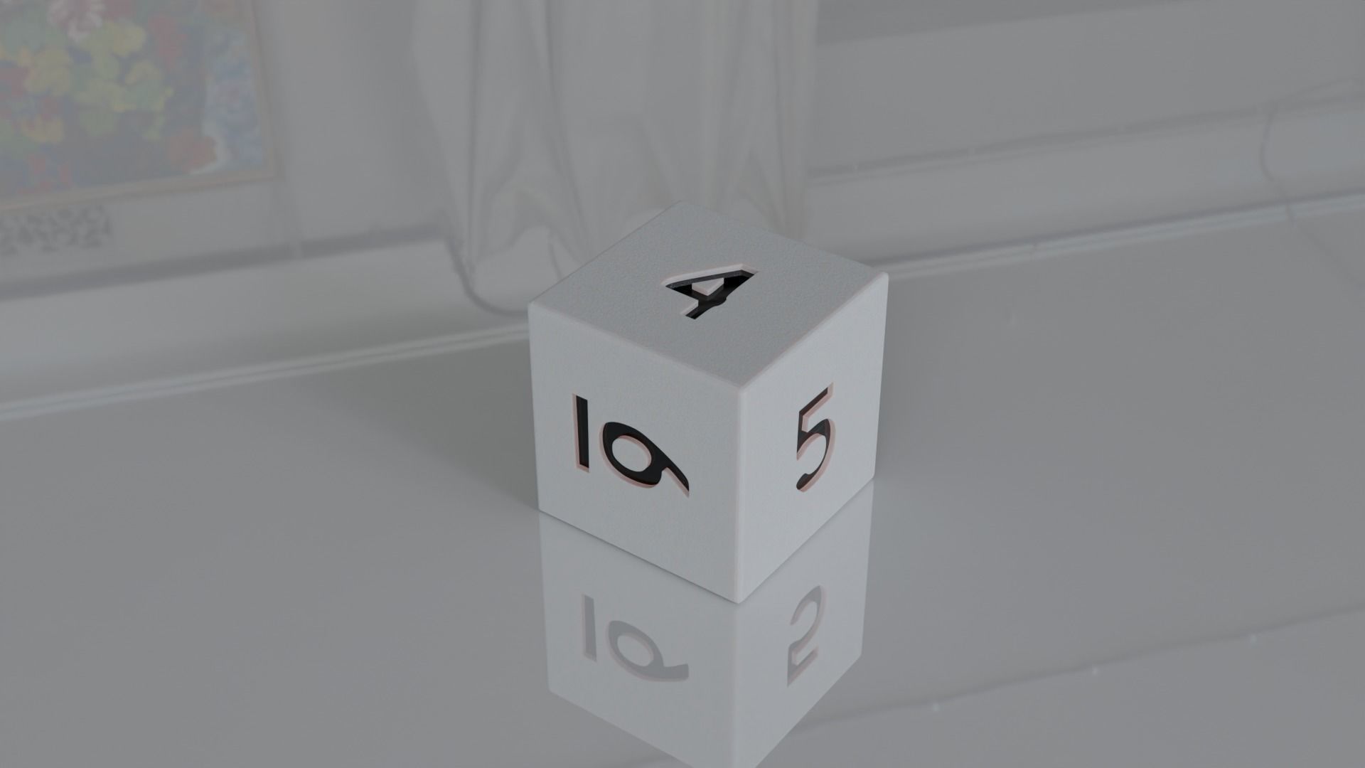 DnD Dice D6 3D model | CGTrader