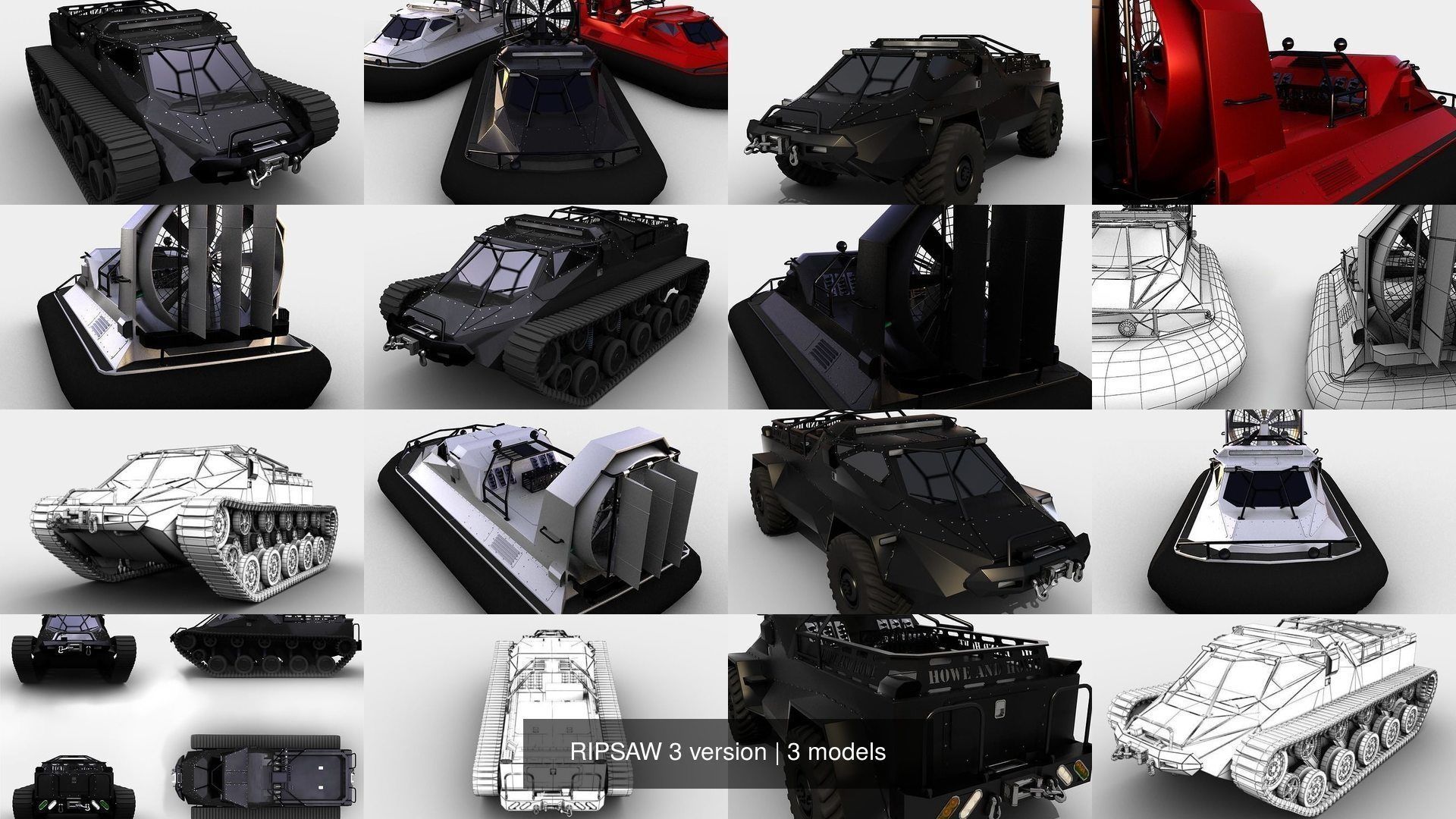 RIPSAW 3 version 3D Model Collection | CGTrader