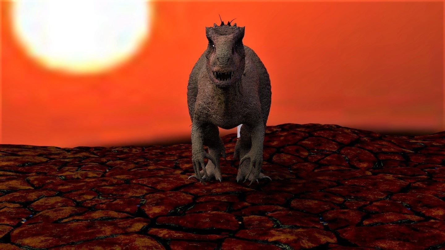 irex dinosaur 3D model | CGTrader